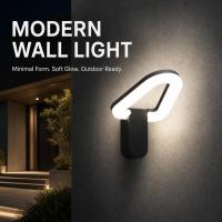 China Front Door LED Outdoor Wall Lights With Dusk To Dawn Sensor For House And Porch for sale