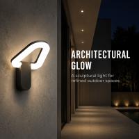 China Front Door LED Outdoor Wall Lights With Dusk To Dawn Sensor For House And Porch for sale