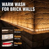 China 1410 Glue Filled Flexible LED Wall Washer 42LEDs/M 16W DC24V Multi Beam Angle For Grazing Lighting for sale