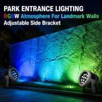 China 18W 24W Outdoor LED Flood Lights With Precise Beam Control For Landscape Contractors for sale