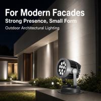 China Outdoor LED Projector Light RGBW With High Luminous Efficiency And Durable Housing For Resort Villa Parks Manufacturer for sale