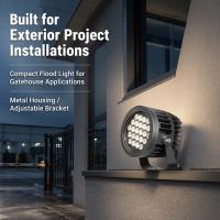 China 60W RGBW 72W Outdoor Architectural Flood Light Multi Beam Angle for Parking Lot Bridge for sale