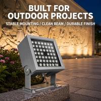 China 120W High Power RGBW Single Color Flood Light For Facade Washing And Landscape Projects for sale