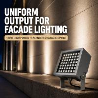 China 120W High Power RGBW Single Color Flood Light For Facade Washing And Landscape Projects for sale