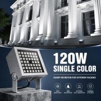 China 120W High Power RGBW Single Color Flood Light For Facade Washing And Landscape Projects for sale