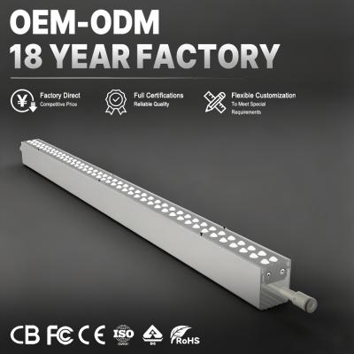 China 24W Double Row LED Linear Wall Washer Light IP66 Weather Resistant For Commercial Building for sale