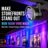 China Commercial LED FloodLight 72W Efficient Heat Dissipation CRI80 for Office Towers for sale