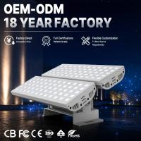 China High Power DMX512 Led Flood Light Outdoor IP66 Waterproof 120w 144w RGBW for High Building Landscape Lighting for sale
