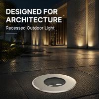 China Marine Grade Wall Grazing In Ground Light 6W Recessed Facade Lighting Ultra Slim MB125 for sale