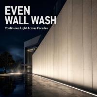 China Waterproof Outdoor LED Wall Washer Lights Fixture For Building Facade Architectural Lighting for sale