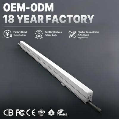 China Aluminum Housing Outside LED Linear Lights Anti Corrosion For Building Perimeter Lighting for sale