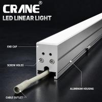 China Aluminum Housing Outside LED Linear Lights Anti Corrosion For Building Perimeter Lighting for sale
