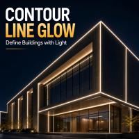 China Aluminum Housing Outside LED Linear Lights Anti Corrosion For Building Perimeter Lighting for sale