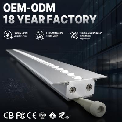 China 12-14W Flying Wing Architectural Linear Light DC24V IP66 Rating For Facade Lighting for sale