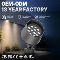 China 24W CRANE Architectural Led Flood Lights Multi Moun LED Spotlight For Building Facade for sale