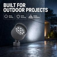 China 24W CRANE Architectural Led Flood Lights Multi Moun LED Spotlight For Building Facade for sale