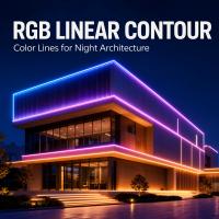 China OEM 24W LED Linear Lights Architectural Facade Lighting Pixel Controllable For Bridge for sale