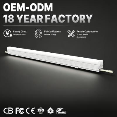 China 4IN1 RGBW Exterior Led Linear Lighting With Square PC Cover For Building Skyline Lighting for sale