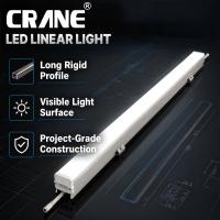 China 4IN1 RGBW Exterior Led Linear Lighting With Square PC Cover For Building Skyline Lighting for sale