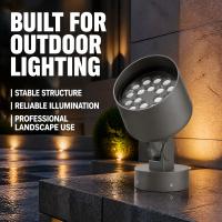 China Outdoor Architectural LED Flood Lights 36W CRANE Adjustable Spotlight For Facade Courtyard for sale