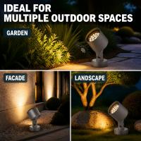 China Outdoor Architectural LED Flood Lights 36W CRANE Adjustable Spotlight For Facade Courtyard for sale