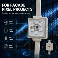 China Addressable LED Digital Point Light Source RGB Facade Media Pixel Light for sale