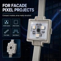 China DC24V Addressable LED Pixel Point Light IP67 RGB Digital Point Light for Building Facade Lighting for sale