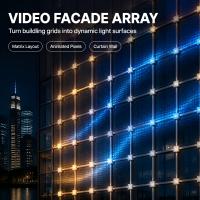 China Small Size LED Pixel Point Light IP67 Waterproof Digital Point Light Commercial Landscape Decor for sale