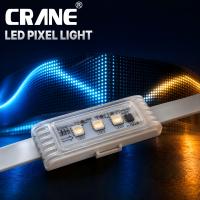 China Color Changing LED Point Light Source IP67 DMX RGB Pixel Lamp Outdoor Wall Media Screen Decoration Light for sale