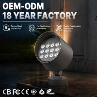 China Multi Mount Outdoor LED Flood Light 60‑100W RGBW Adjustable Beam Angle Landscape Uplight for sale