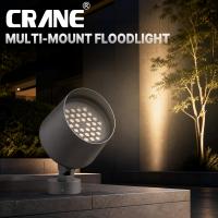 China 80W Multi Mount Outdoor LED Flood Lights Adjustable Tilt Heavy Duty Metal Landscape Spotlight for sale