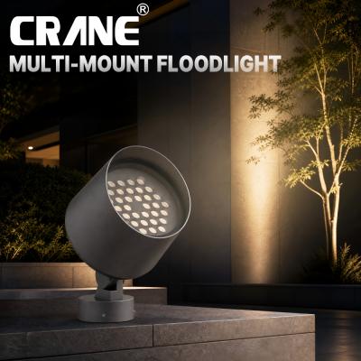 China 80W Multi Mount Outdoor LED Flood Lights Adjustable Tilt Heavy Duty Metal Landscape Spotlight for sale