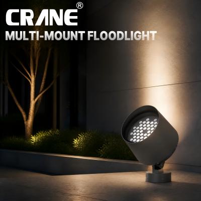 China 100W Outdoor Multi Mount LED Flood Lights Adjustable Vertical Rotation Exterior Lighting for sale