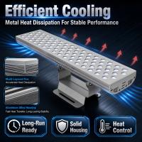 China 60W 72W Linear Led Flood Lights LED Outdoor RGB DMX512 90W 120W Landscape Spotlight for sale