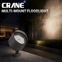 China 120W Multi‑Mount LED Outdoor Floodlight, Heavy‑Duty Metal Adjustable Landscape Spotlight For Facade Garden Commercial Exterior Lighting for sale