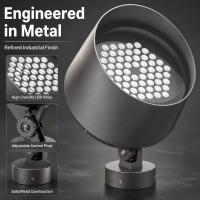 China 120W Multi‑Mount LED Outdoor Floodlight, Heavy‑Duty Metal Adjustable Landscape Spotlight For Facade Garden Commercial Exterior Lighting for sale