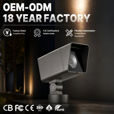 China Adjustable Landscape Architectural Outdoor LED Spotlight Anti Glare 30W For Facade Garden for sale