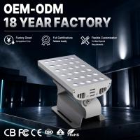China RGB Color Changing Outdoor Square LED Flood Light IP66 Rating With Smart DMX512 / TTL Control for sale