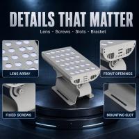 China RGB Color Changing Outdoor Square LED Flood Light IP66 Rating With Smart DMX512 / TTL Control for sale