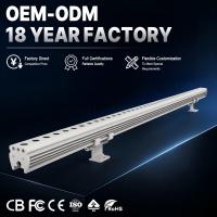 China Panda Design DC24V Led Wash Washer Light Bar 12‑15W Outdoor Architectural LED Bar Light for sale