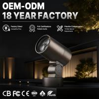 China T65 IP65 Die Cast Aluminum LED Landscape Spotlight 8W Single Color Or 9‑12W RGBW Exterior Uplight for sale