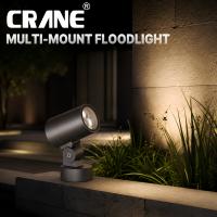 China T65 IP65 Die Cast Aluminum LED Landscape Spotlight 8W Single Color Or 9‑12W RGBW Exterior Uplight for sale