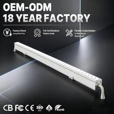 China Ultra Slim 20mm width Narrow Recessed Linear Led Lighting With Integrated Wire Slot for sale