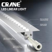 China 12‑14W Recessed Linear Facade Light DC24V DMX512 IP66 For Building Curtain Wall Decor for sale