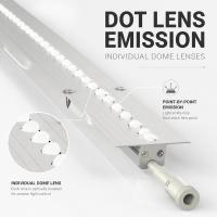China 12‑14W Recessed Linear Facade Light DC24V DMX512 IP66 For Building Curtain Wall Decor for sale