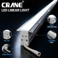 China 12‑15W Surface Mount Linear Facade Light Anti Glare Exterior Led Linear Lighting 80lm/W for sale