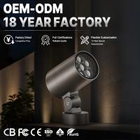 China T85 IP65 Waterproof Outdoor Led Spotlights 2000-6500K Wide Beam Angle Security Lighting for sale