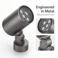 China T85 IP65 Waterproof Outdoor Led Spotlights 2000-6500K Wide Beam Angle Security Lighting for sale