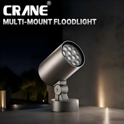 China T120 IP65 Die Cast Aluminum LED Spotlight Single Color Or RGBW for Landscape Project for sale