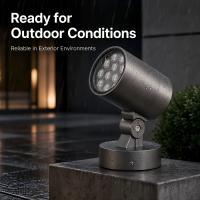 China T120 IP65 Die Cast Aluminum LED Spotlight Single Color Or RGBW for Landscape Project for sale